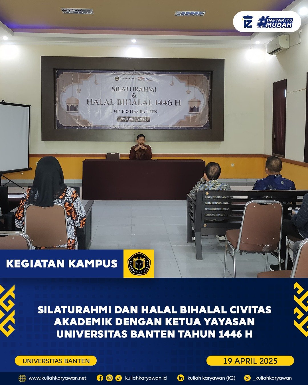 Event Universitas Banten — Universitas Banten(Kelas Karyawan)